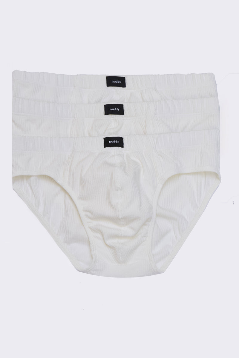 Kit 3 Mini Slips Off-white - Nuddy Studio
